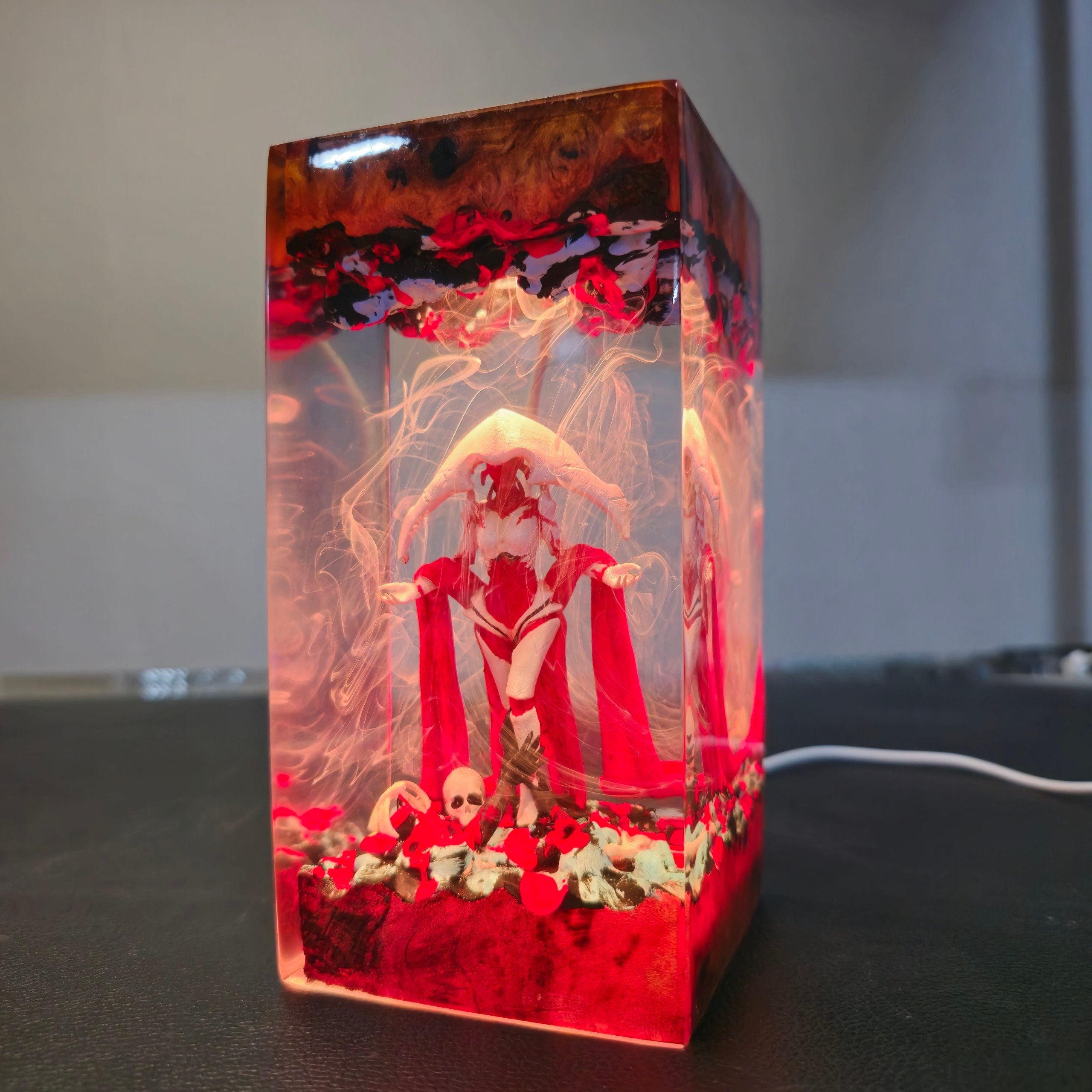 Elesh Norn Magic The Gathering Lamp – Fandom Lamps - Epoxy Resin Lamp
