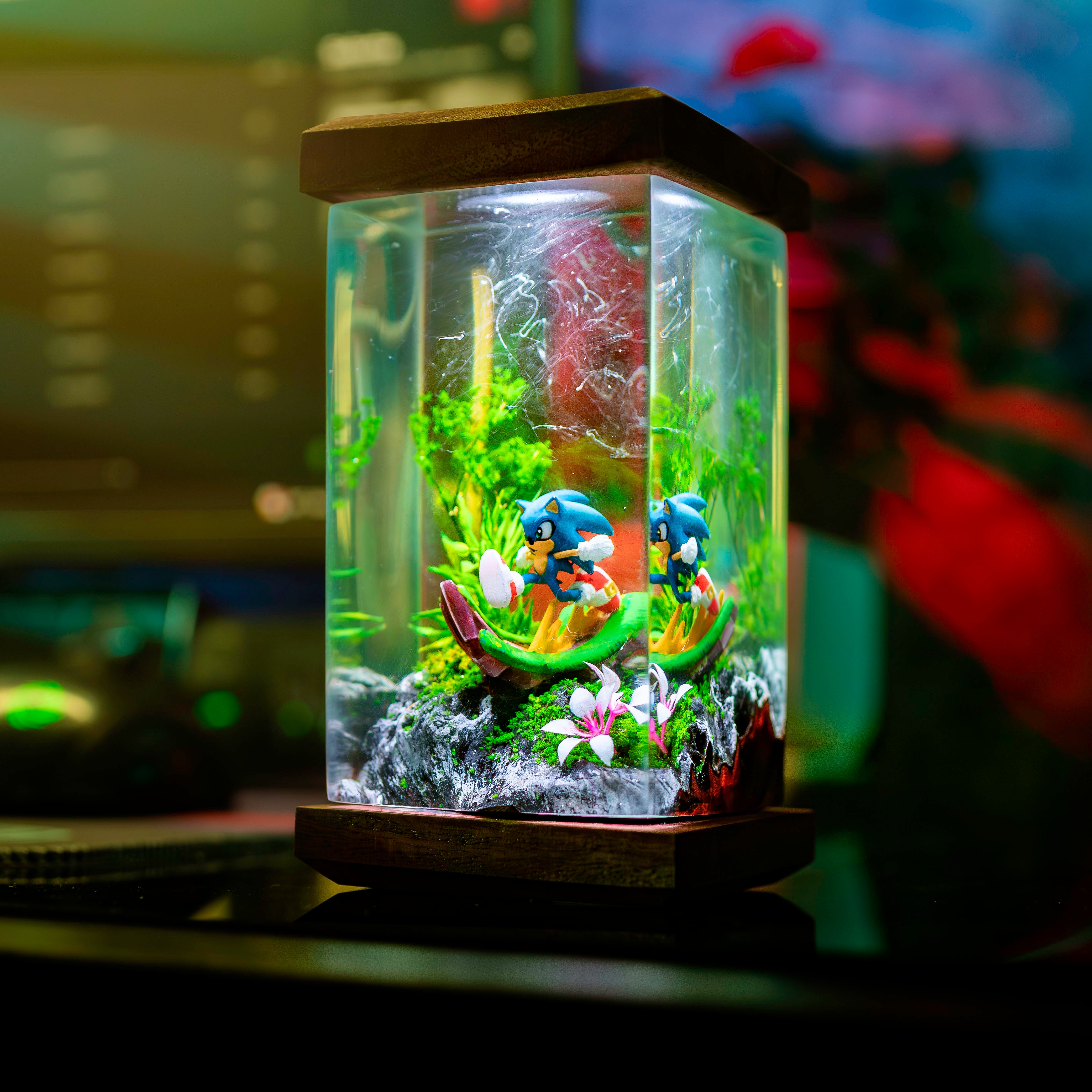 Sonic The Hedgehog Light Night – Fandom Lamps - Epoxy Resin Lamp